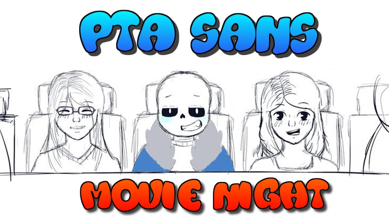 Sans Goes to The Movies | PTA Sans | Undertale Comic Dub - YouTube
