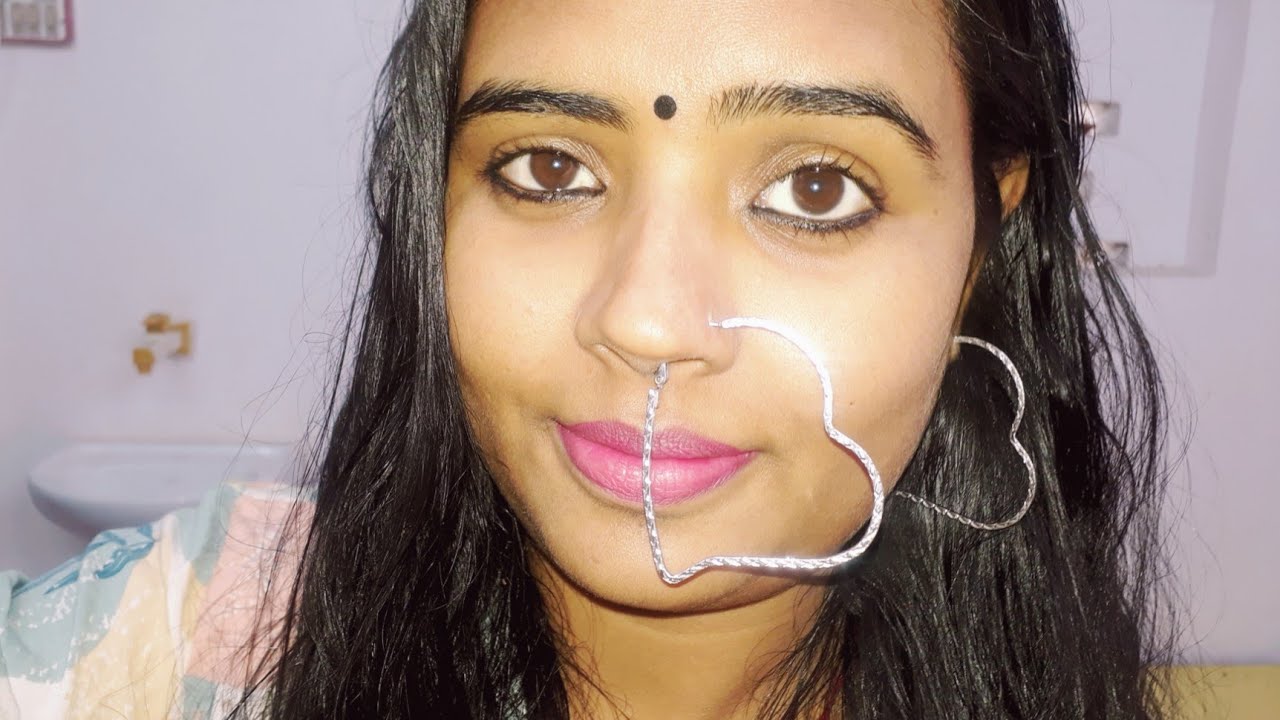 Dil shape Big size Nose Ring 🍒Part-117🍒 - YouTube