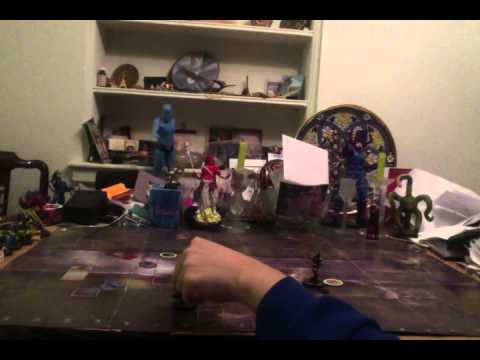 Heroclix match 350 points Darkseid vs General Zod and associates - YouTube