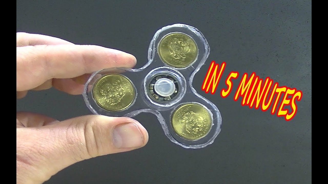 HOW TO MAKE A SPINNER . DIY - YouTube