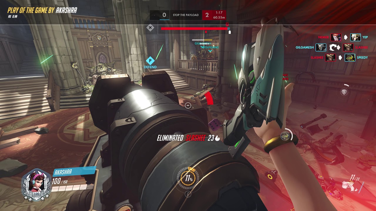 Overwatch - DVa/Eichenwalde 6k - YouTube