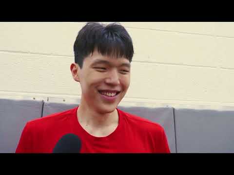 Yang Hansen | Summer League Media Availability | July 9, 2026 | Portland Trail Blazers