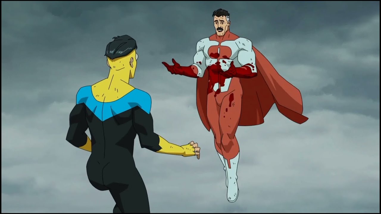 Omni-Man Revela a Verdade para Mark - YouTube