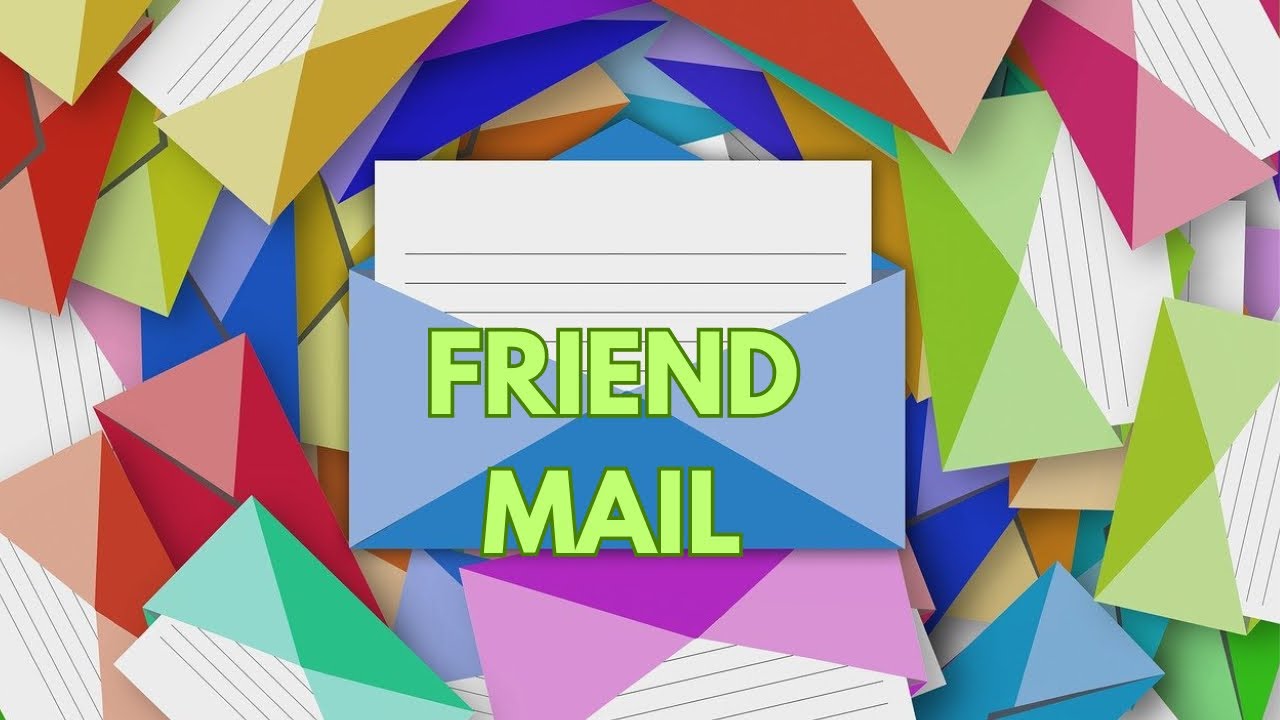 💜 FRIEND MAIL 💜 - YouTube