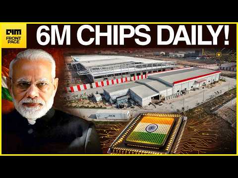 PM Modi Inaugurates India's 2nd Semiconductor Plant - 6 Million Chips a Day