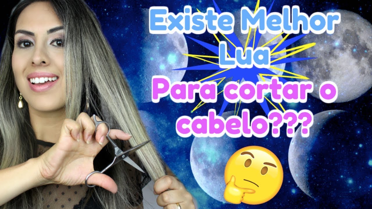 MELHOR LUA PARA CORTAR O CABELO? (Mito ou verdade) - YouTube