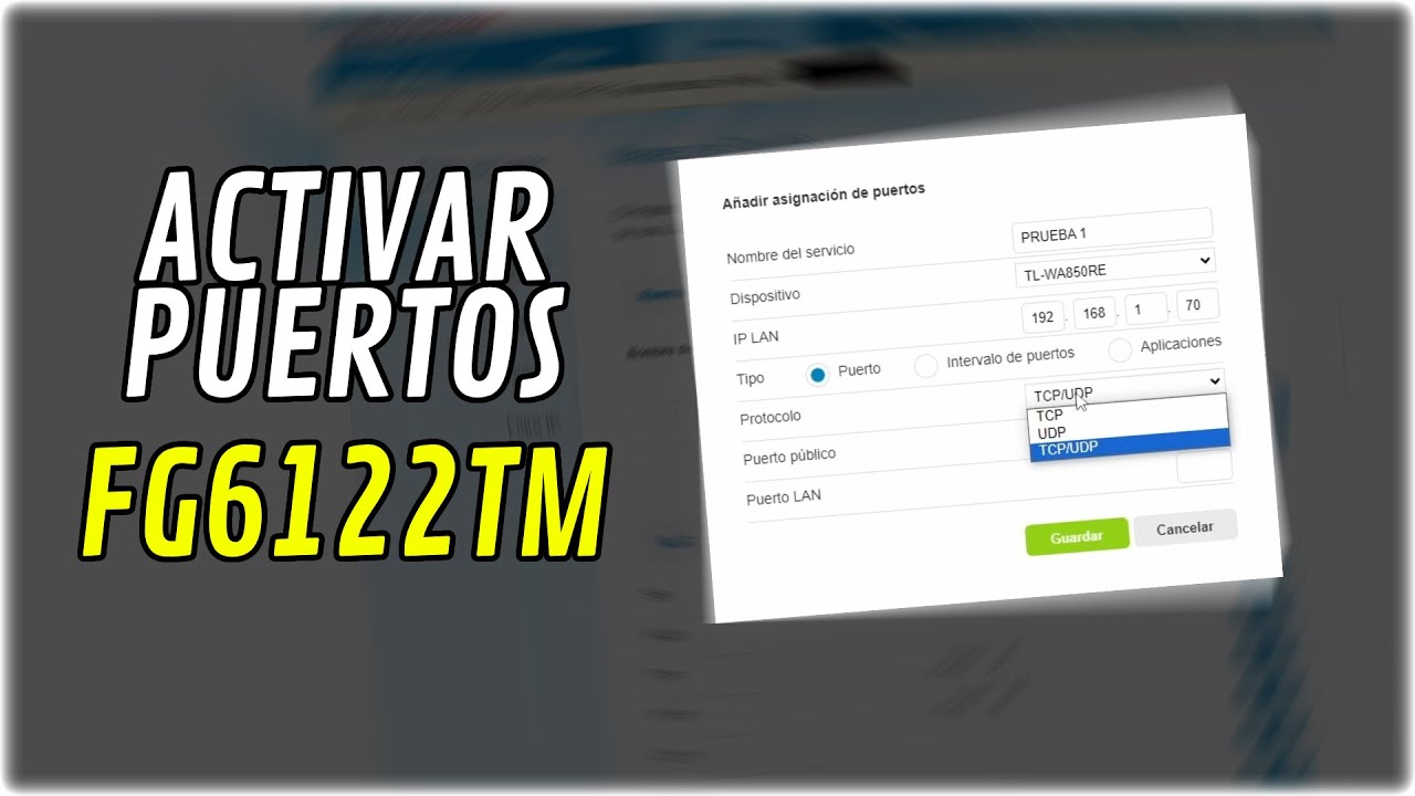 Abrir puertos en módem TELMEX Sercomm [FG6122TM] | TUTORIAL COMPLETO ...