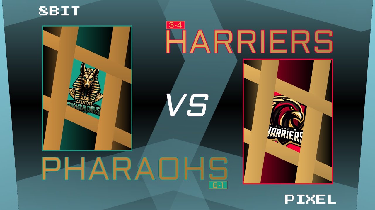 8Bit Pixel League | Week 8 Game 5 | #2 Luxor Pharaohs (6-1) vs #9 ...