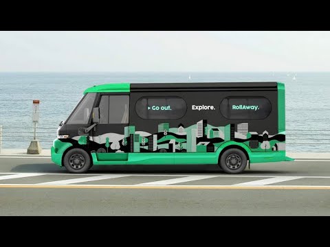 Brightdrop Zevo - la société Rollaway transforme le van en camping car ...