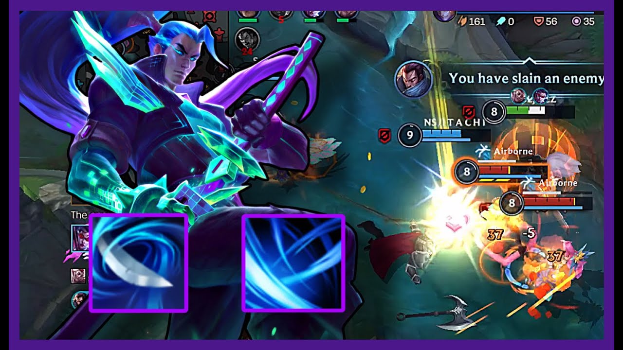 The best combo Yasuo with Runes Lethal Tempo - YouTube