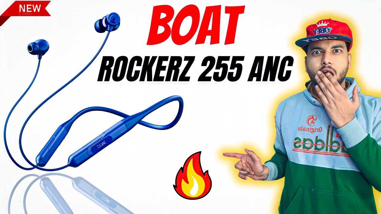Boat Rockerz 255 ANC With 100 Hours Battery Life || Boat Rockerz 255 ...