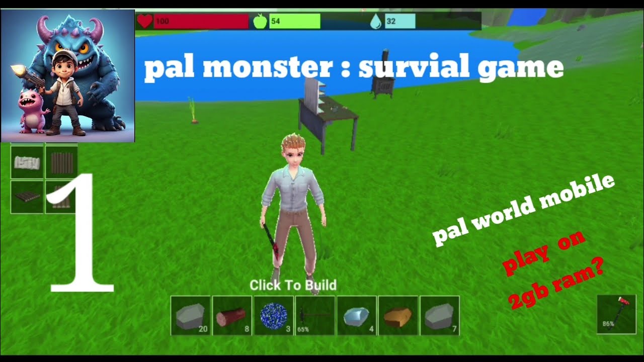 pal monster survial game. 2gb ram palworld moblie part 1 - YouTube