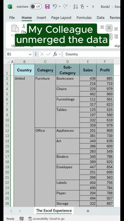 5 Trick in MS Excel 🤩 | MS Excel Amazing Tricks #excel MS Excel New Shorts #exceltricks # ...