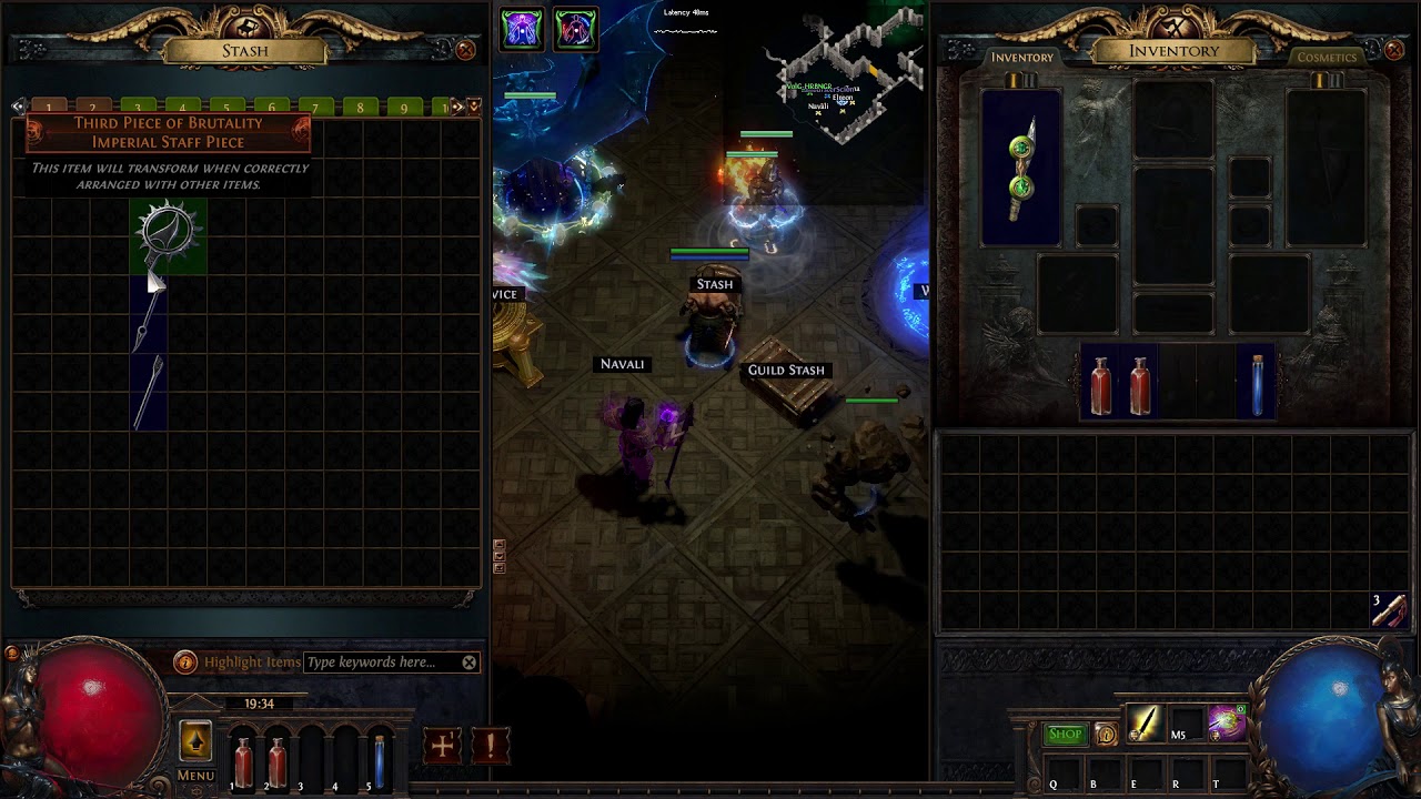 [Path of Exile] Emnity Divine staff assembly "guide" - YouTube