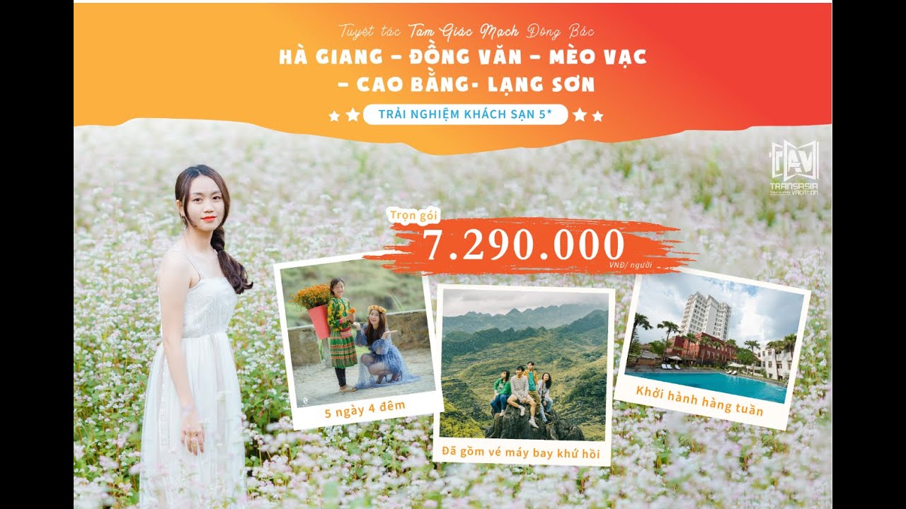 [TAV TRAVEL] Tuyệt Tác Tam Giác Mạch Đông Bắc: HÀ GIANG - ĐỒNG VĂN ...