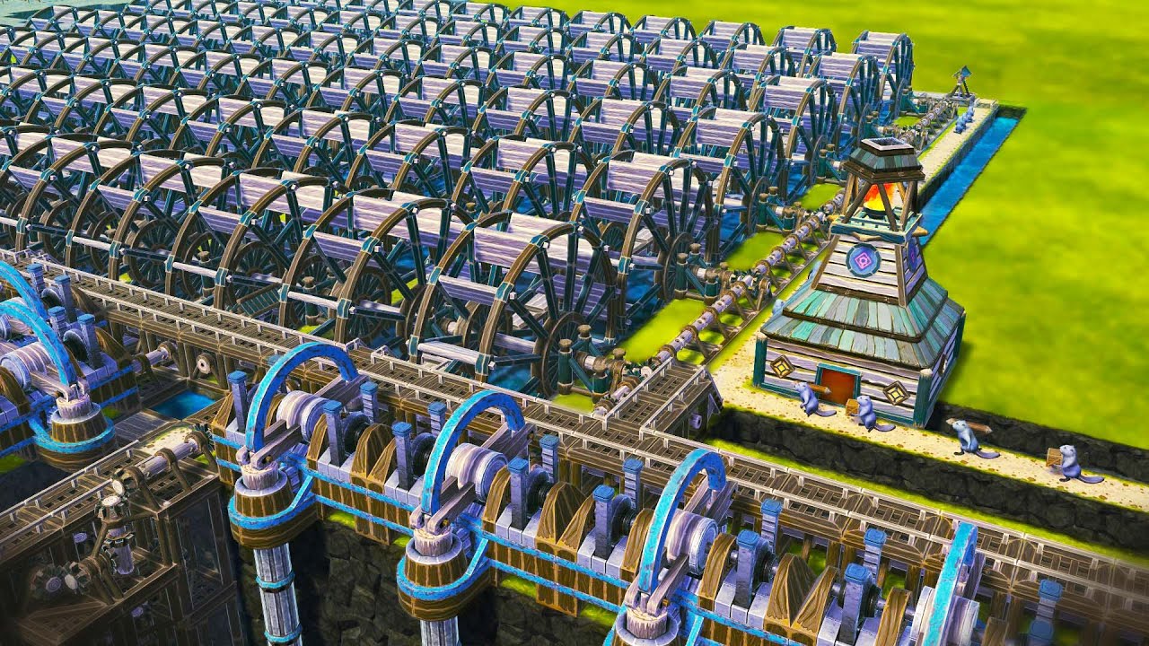 I Built an INFINITE POWER Generator in Timberborn! - YouTube