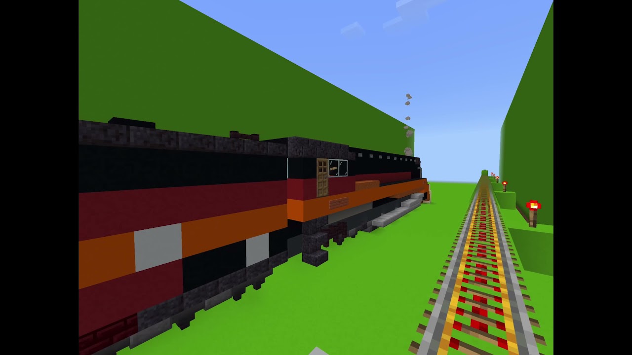 How I Made The Minecraft Trains Move - YouTube