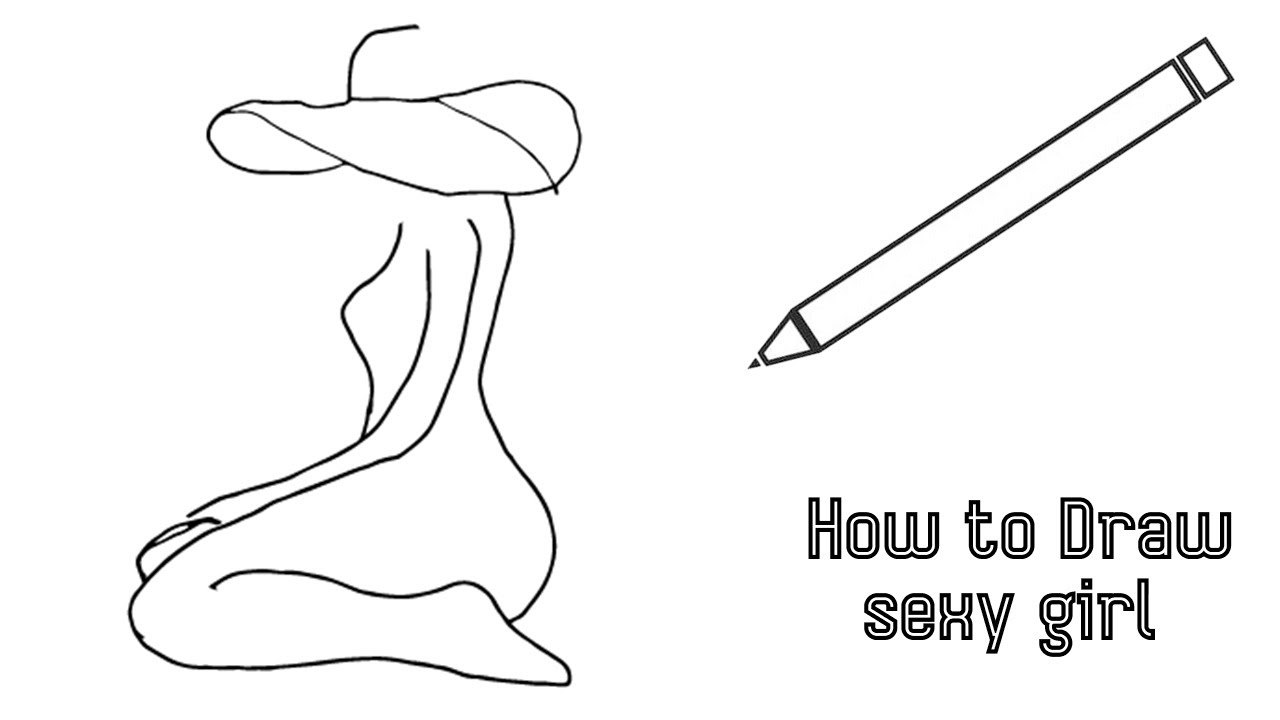 Learn How to Draw | Easy drawing | Female Figure Woman Body Sexy - YouTube