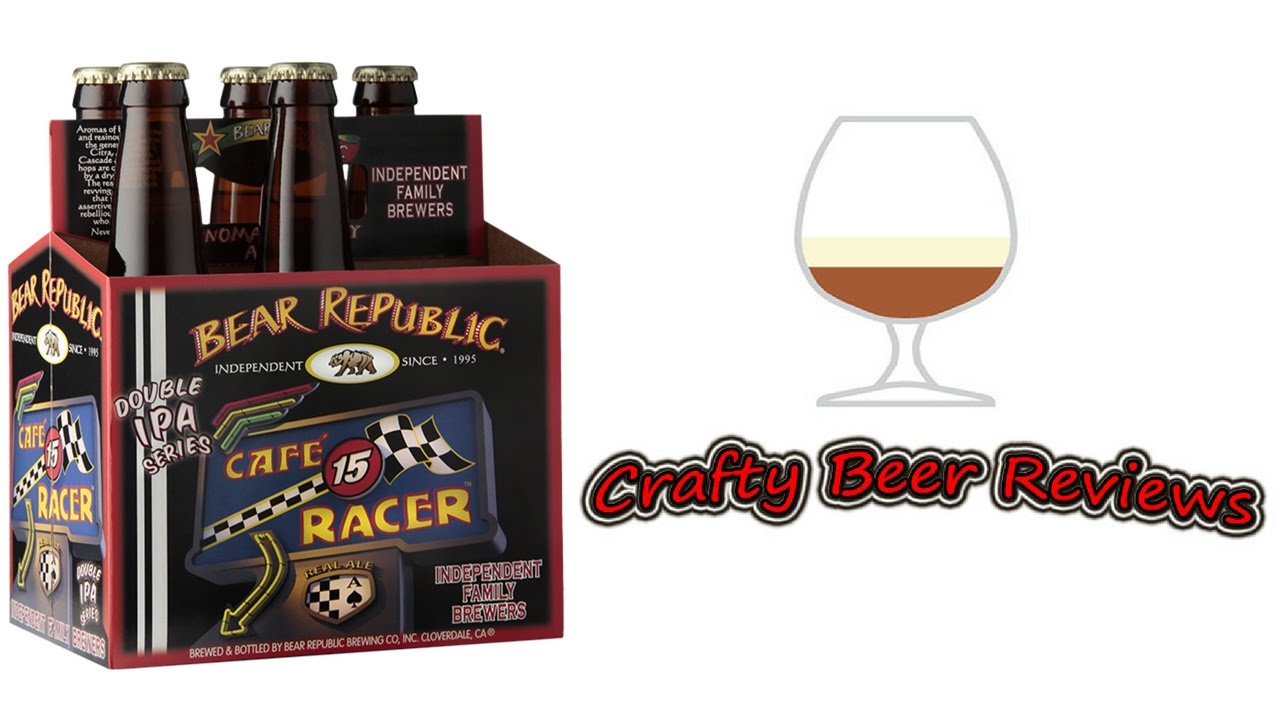 Bear Republic Cafe Racer 15 Double IPA | Beer Review #724 - YouTube