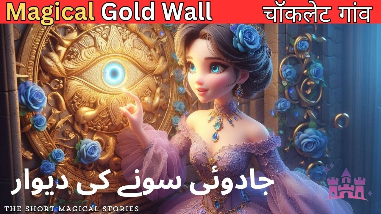جادوئی سونے کی دیوار, jadui diwar, cartoon princess ki kahani, princess ...