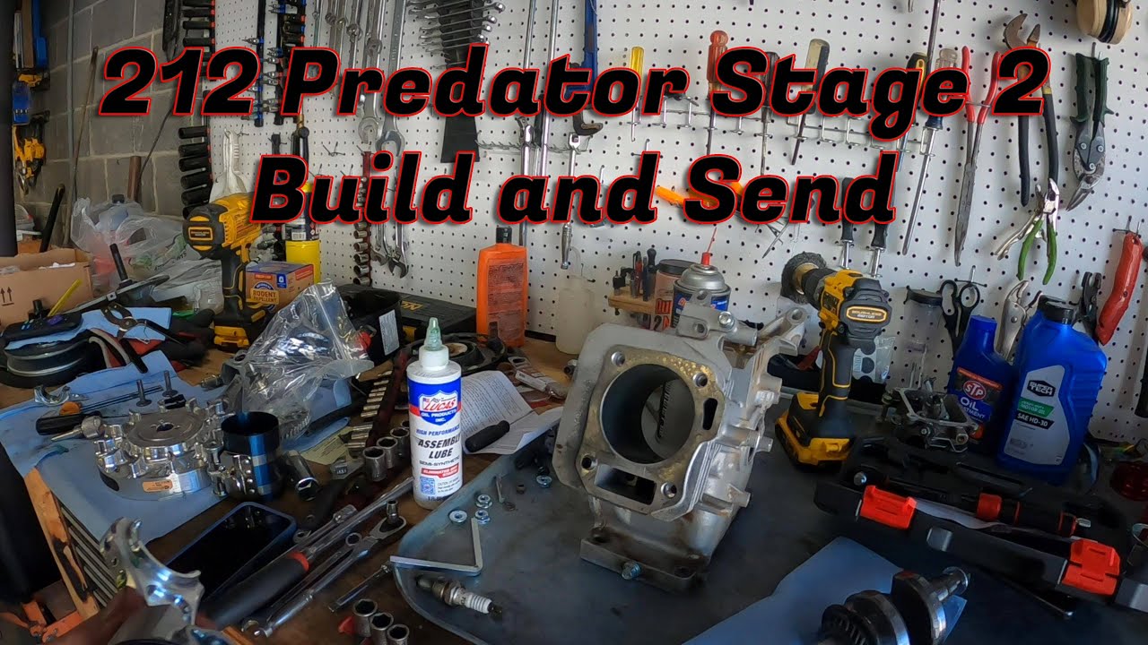 Work Bench Predator 212 stage 2 build and send - YouTube