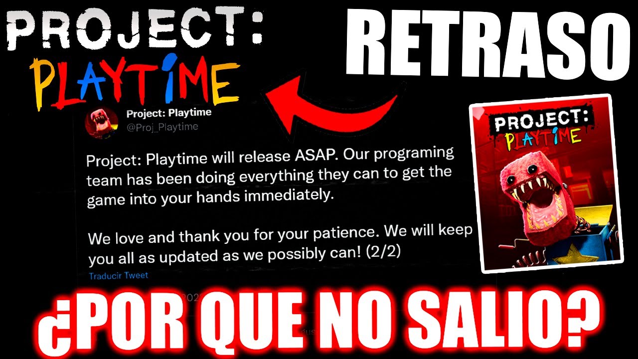 Project Playtime TUVO UN RETRASO ¿QUE PASO REALMENTE? | PLAYTIME NEWS ...