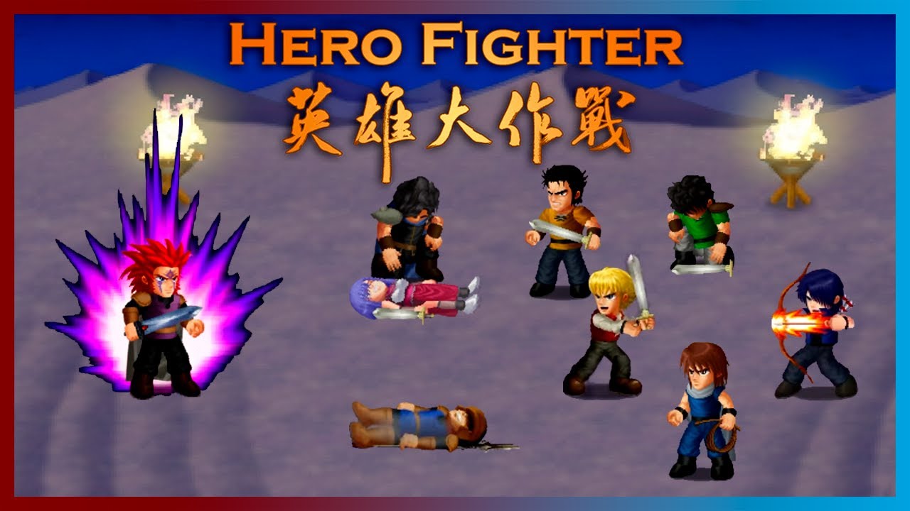 Hero Fighter v0.7+ ALL STAGES - Lucas & Shawn (Co-op) | PC | Longplay ...