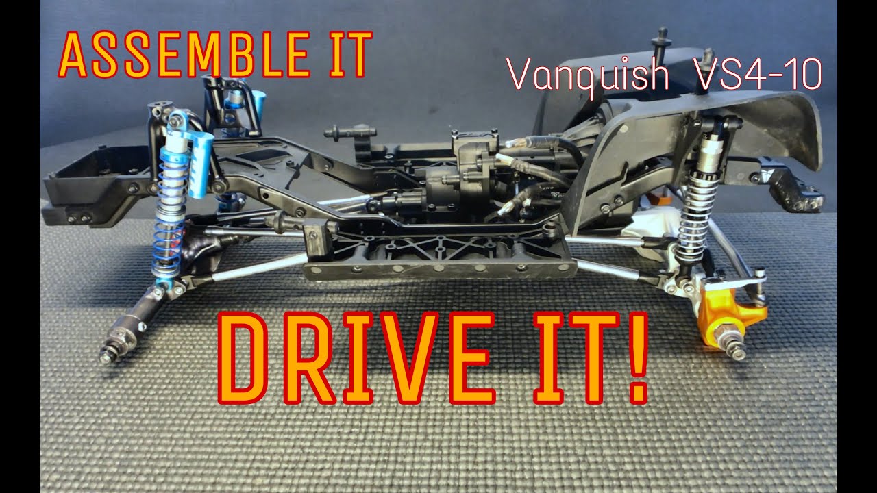 How to assemble and drive the Vanquish VS4-10 in 3 min. - YouTube