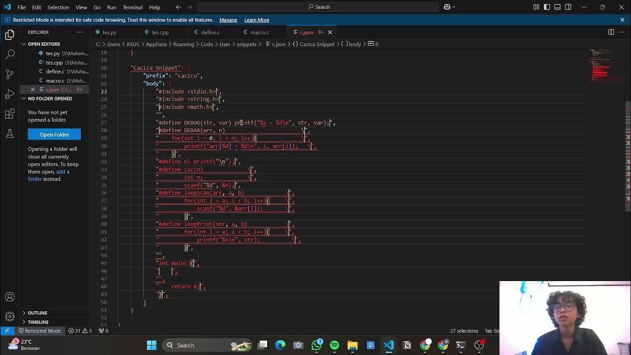 Tutorial Membuat Snippet - YouTube