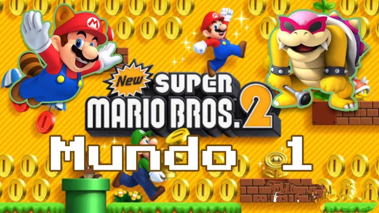 New Super Mario Bros 2 | Mundo 1 | Completo - YouTube