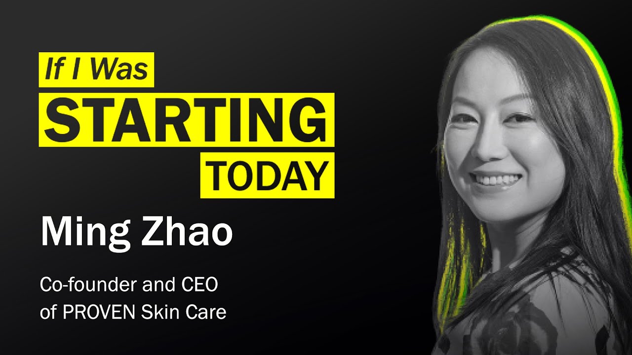 From idea to $24M in 2 Years with this Skincare CEO, Ming Zhao - YouTube