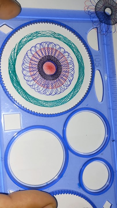 How to make Draw Spirograph designs #art #satisfying #spirograph #relaxing - YouTube