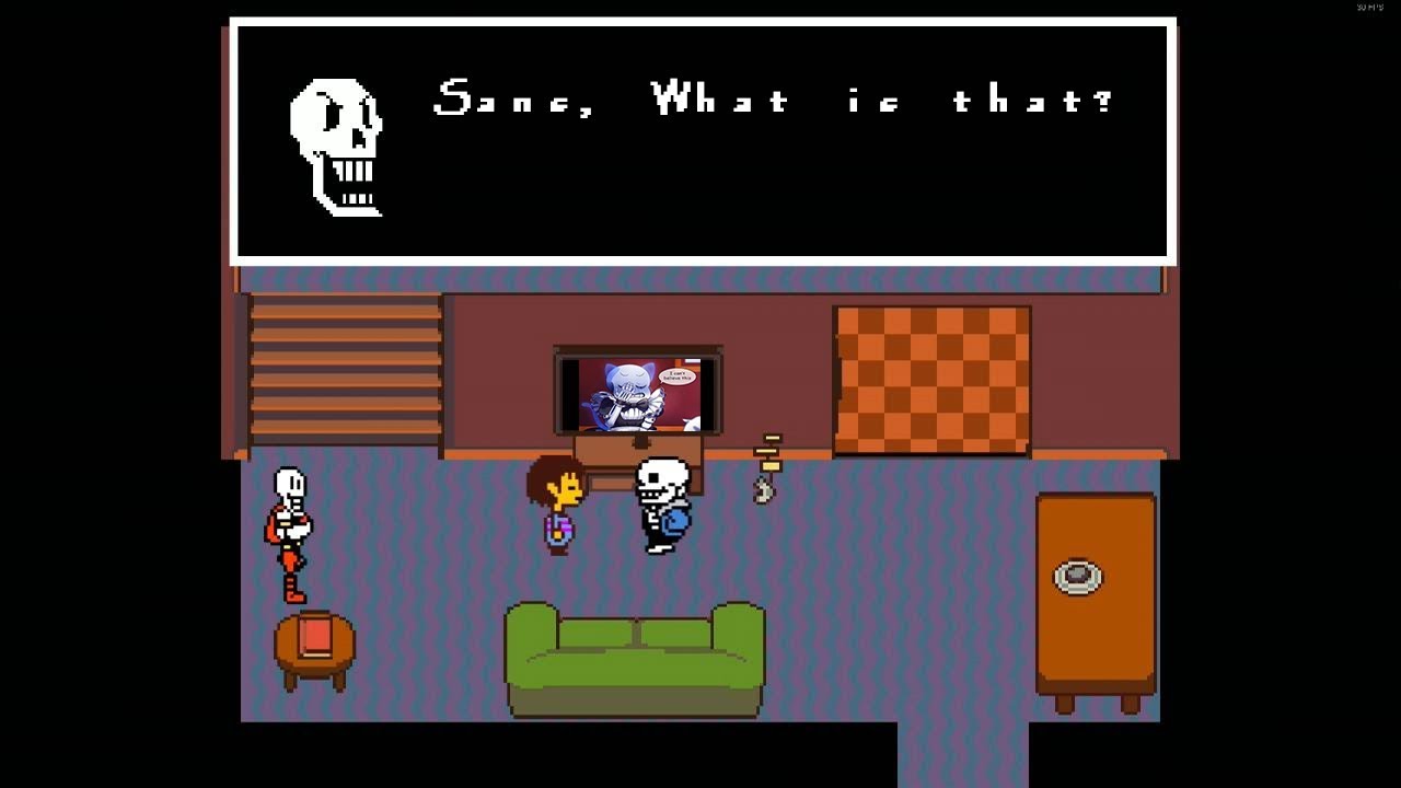 Undertale Papyrus meets weird image... - YouTube