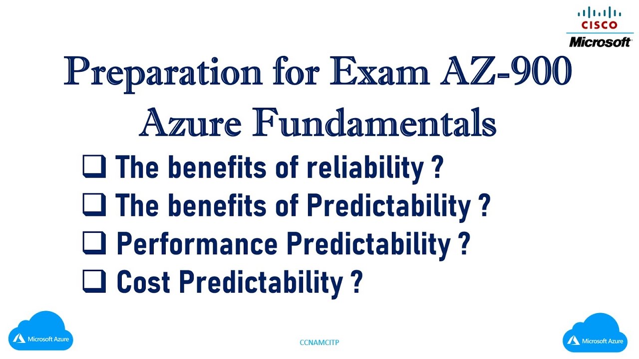 The benefits of reliability ?The benefits of Predictability ...