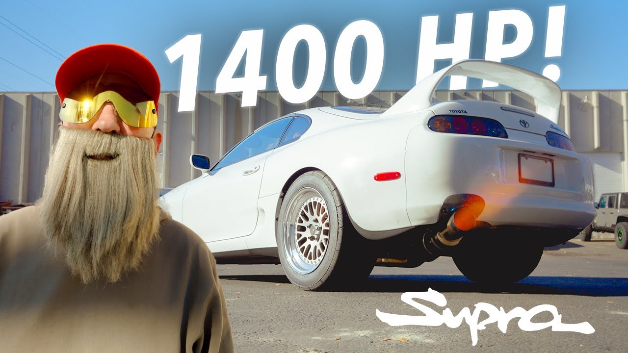 My New Big Turbo 1400 Horsepower Flame Spitting Toyota Supra - First ...