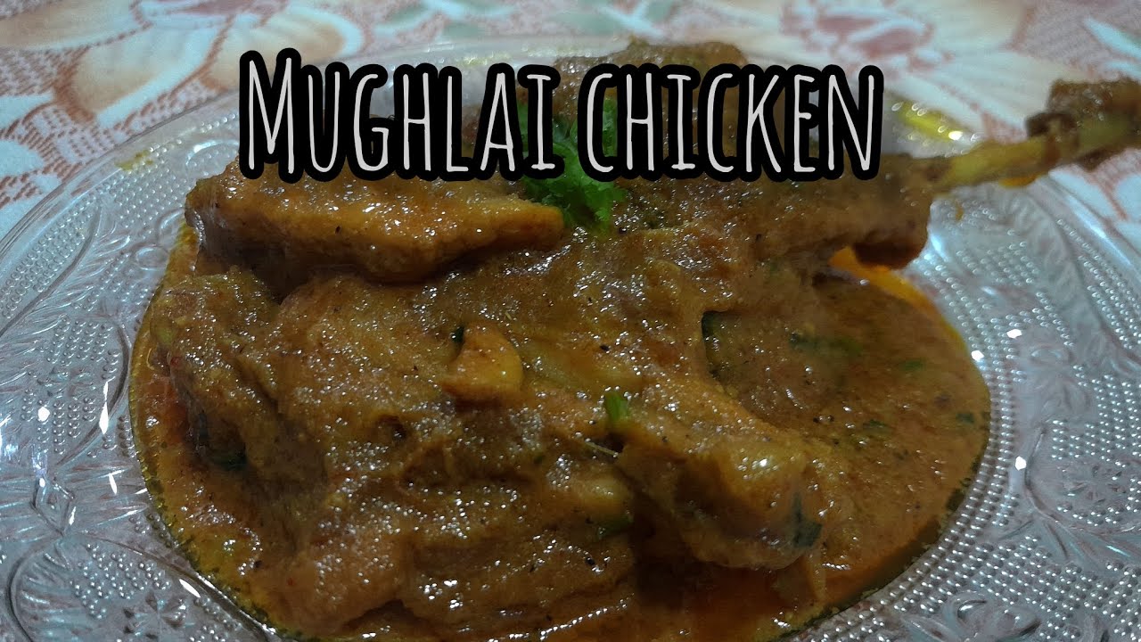 Mughlai chicken | easy non veg recipe | simple and delicious - YouTube