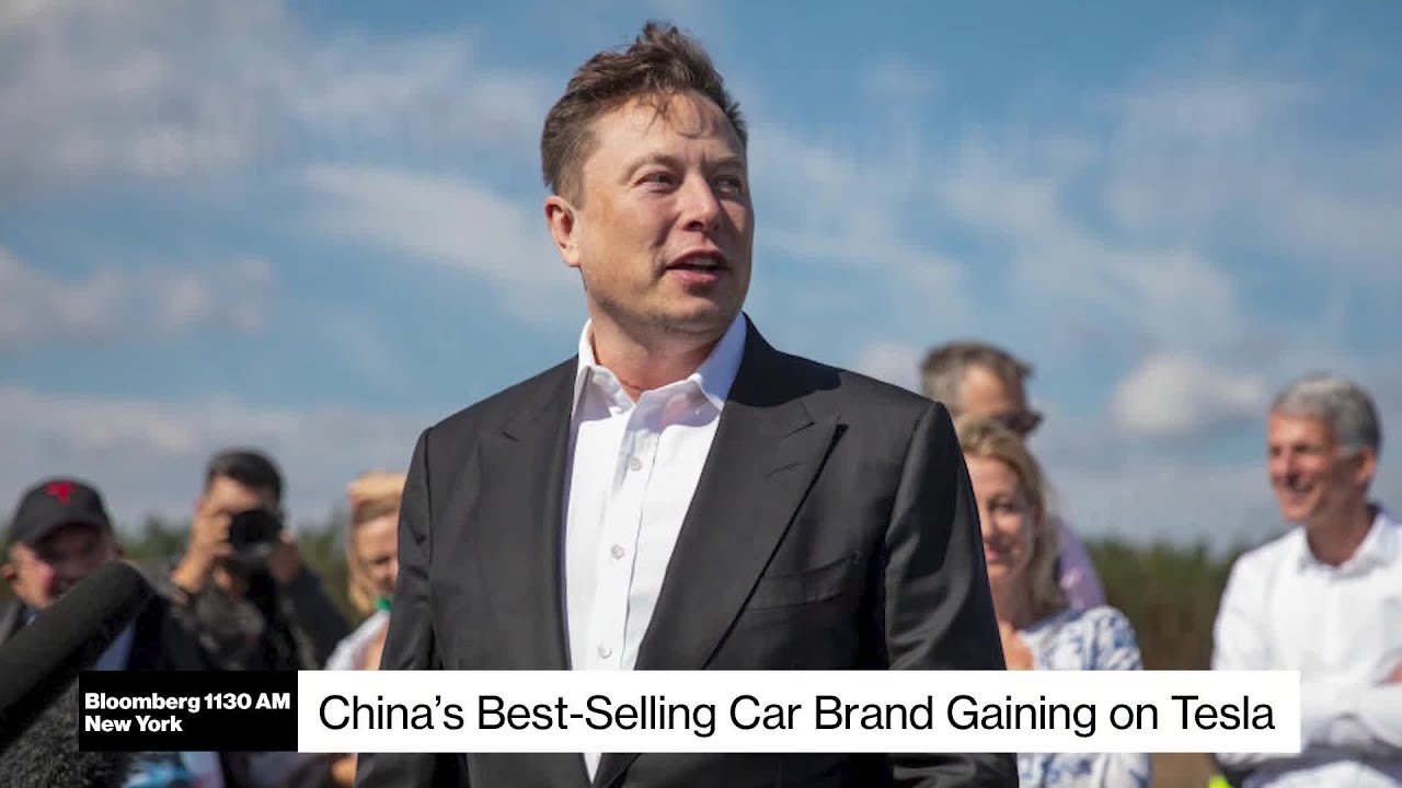 Tesla Loses Ground to Chinese Rival BYD - YouTube