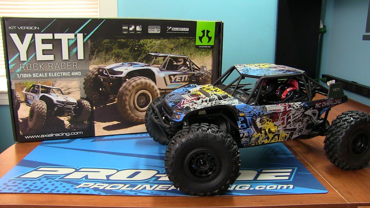 Axial Yeti Kit Overview - The Bashing Truck Project! - YouTube