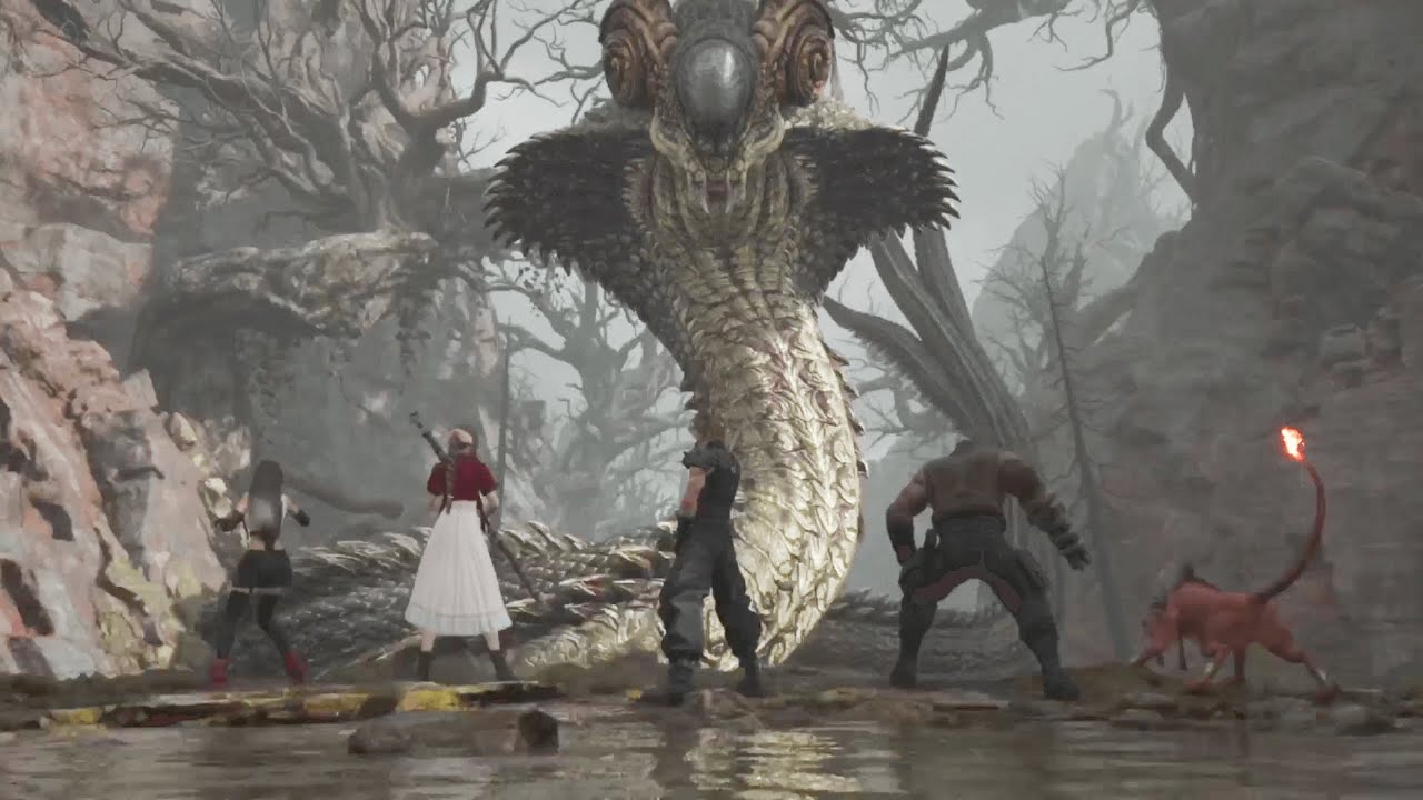 FINAL FANTASY VII REBIRTH: Midgar Zolom (Midgardsormr) Boss Theme (Crab ...