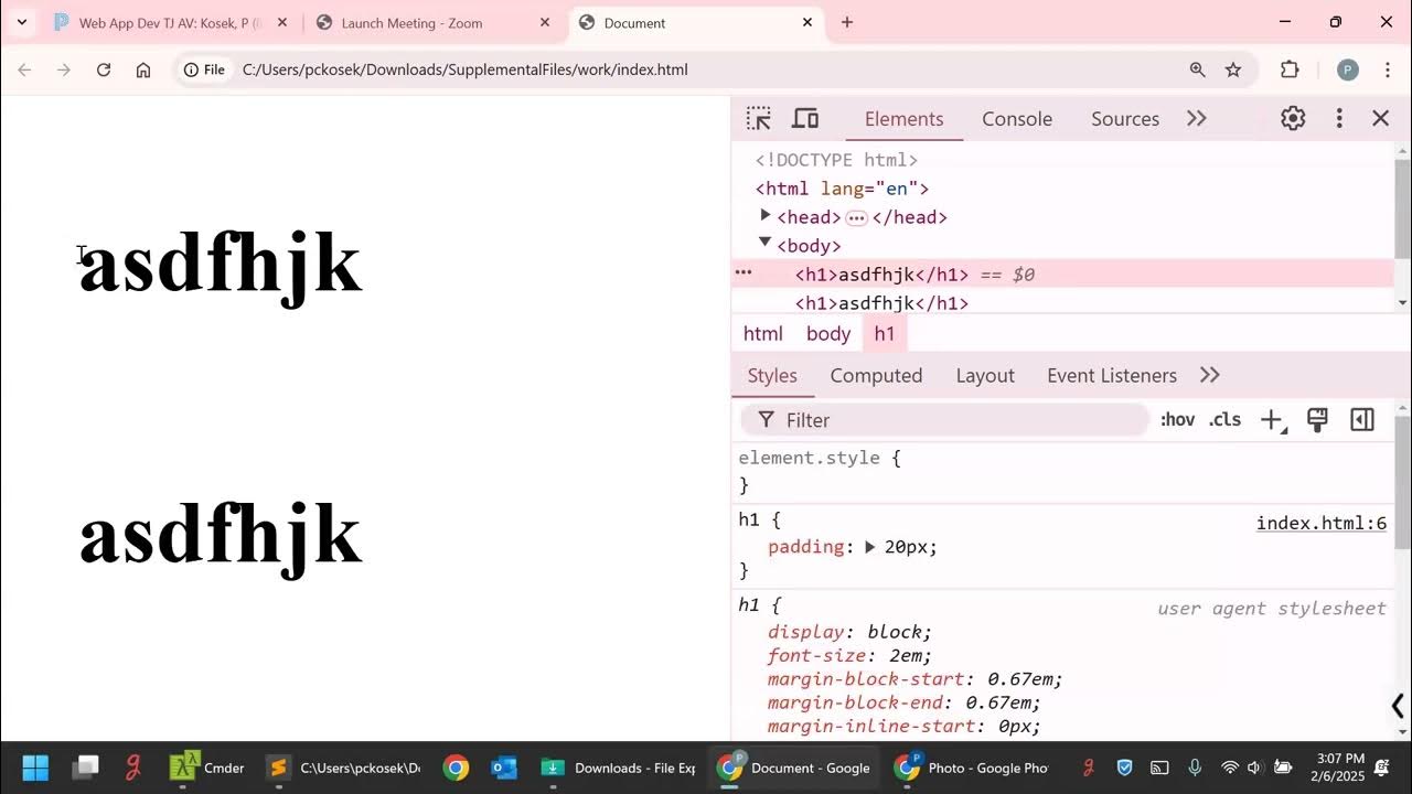 2/6 - Inline, Block and Divs - Block 4 - YouTube