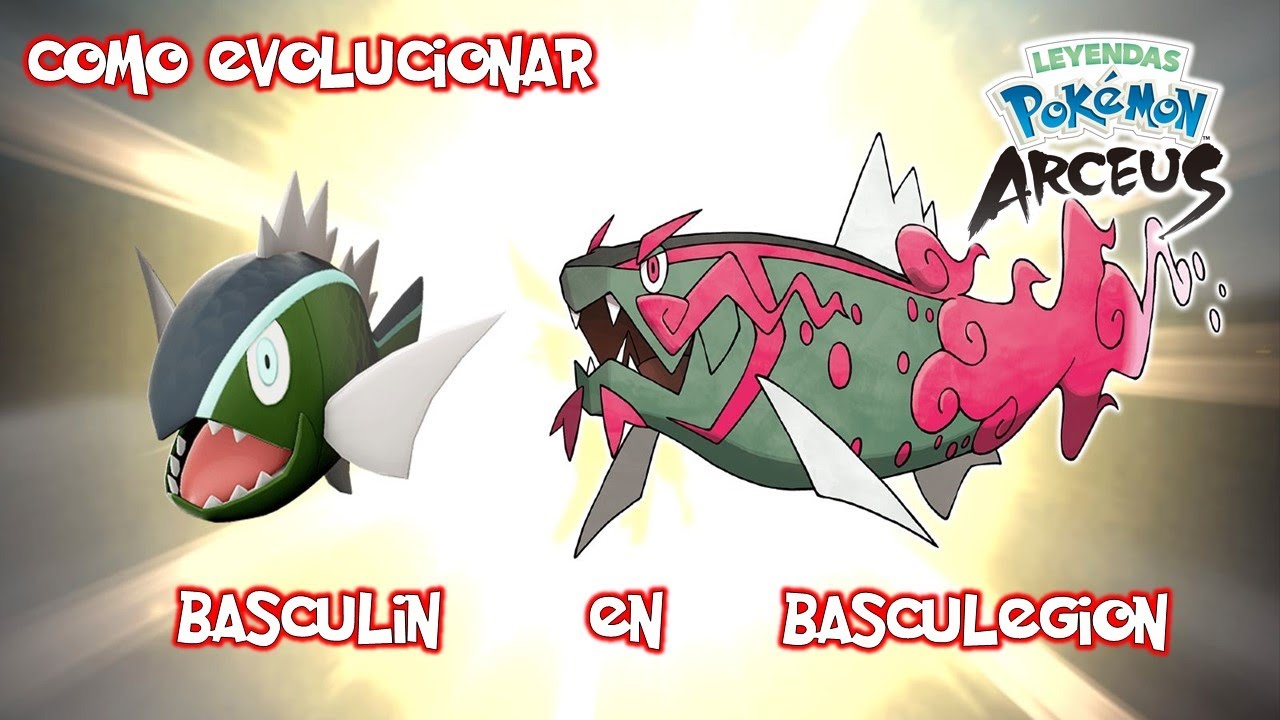 Como evolucionar a Basculin en Basculegion en Pokemon Legends Arceus ...