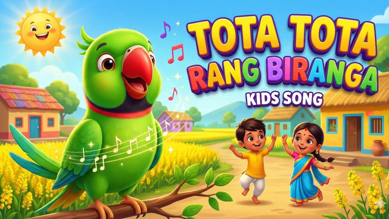 Mai Tota Mai Tota | Hare Rang Ka Tota | Top Hindi Rhymes for Kids - YouTube