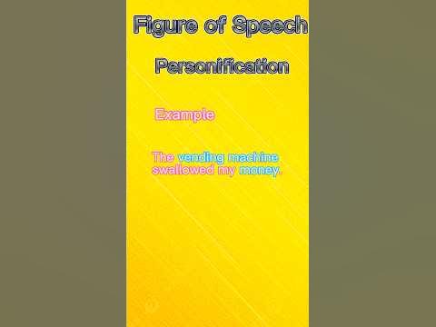 Personification|Figure Of Speech| - YouTube