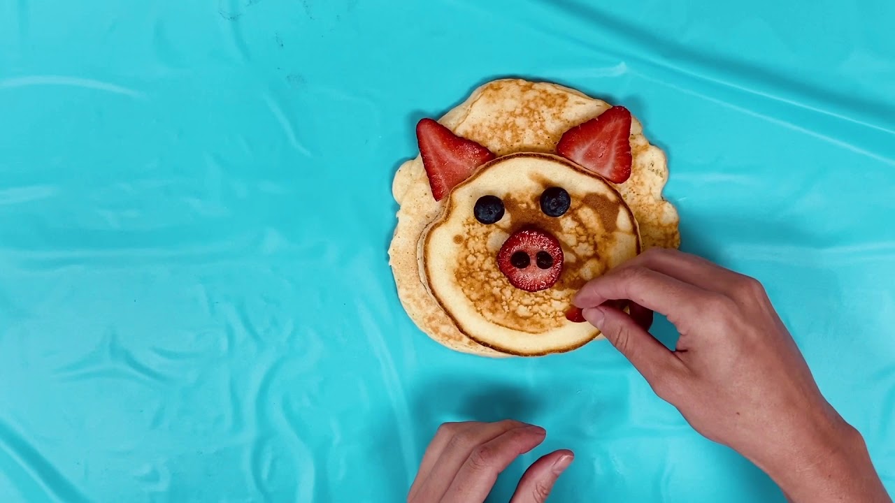 Learn how to make a Pig Pancake - YouTube