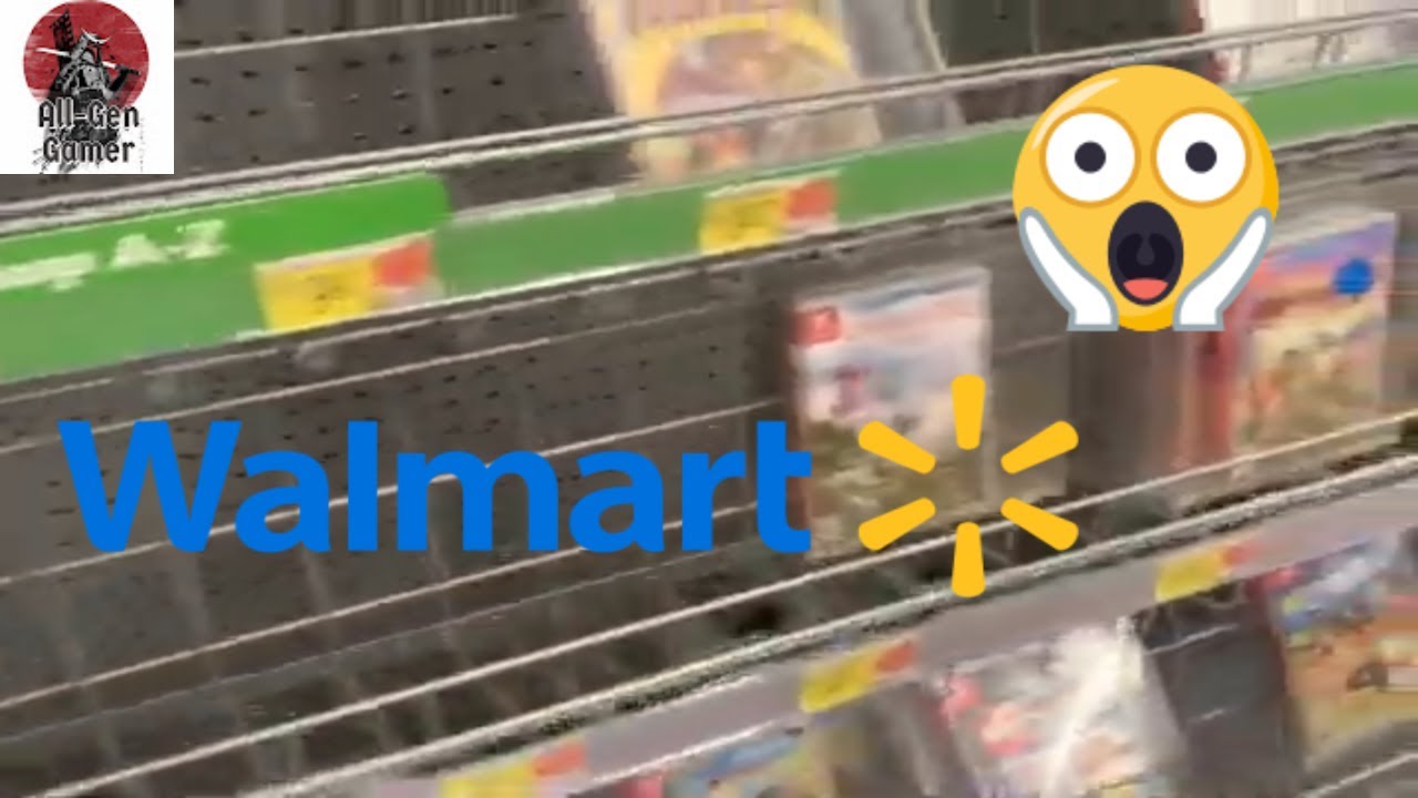 Checking Out Walmart to see if Physical Video Games are really ...