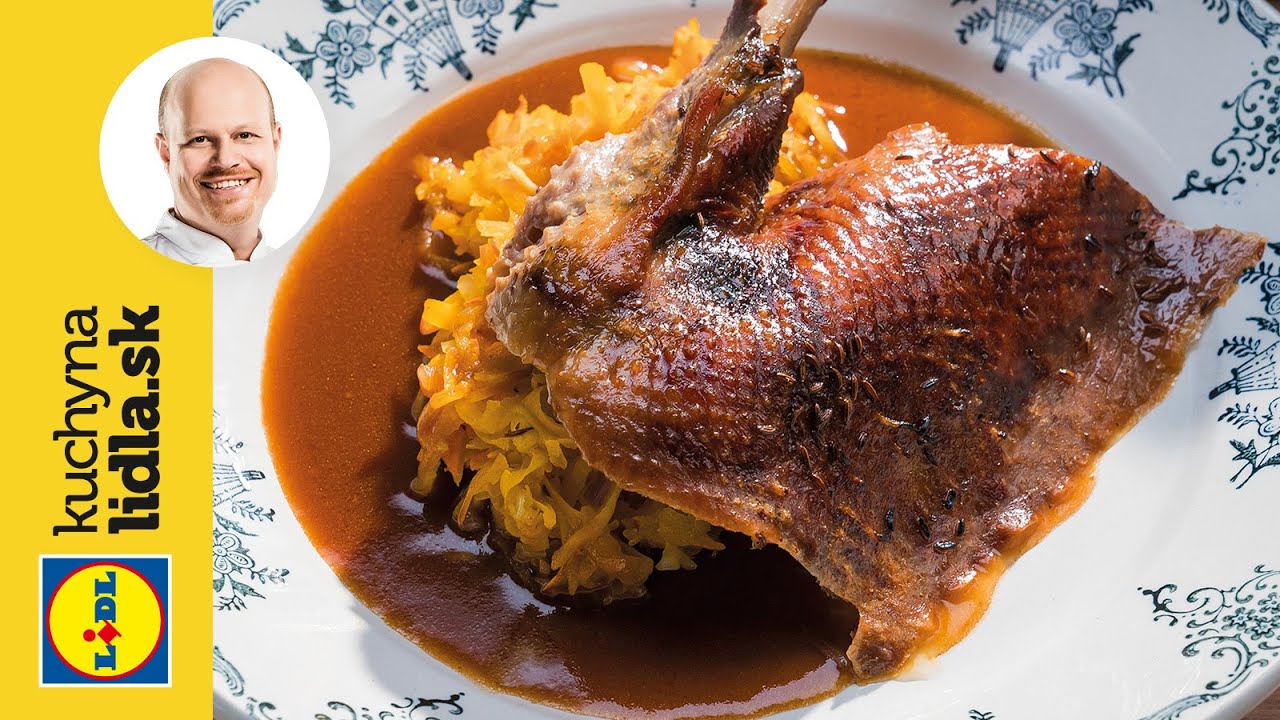 Pomaly pečená hus s plnkou a hokkaido tekvicou 🍗 | Roman Paulus ...