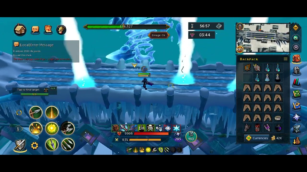 kill arch glacor hard mode rs3 pure ranged - YouTube