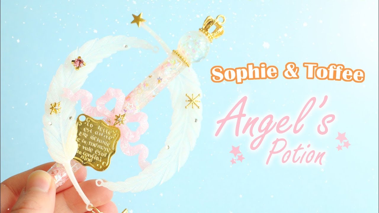 DIY Resin Angel's Potion│Sophie & Toffee Subscription Box July 2017 ...
