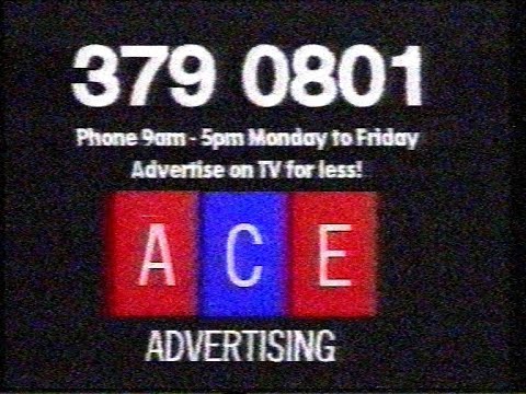 ACE TV Promos 1995 - YouTube