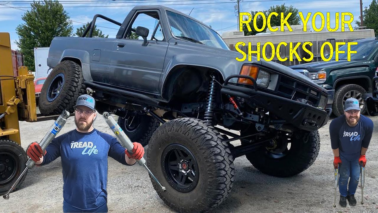 The Right Shocks! - 1st Gen 4Runner Rear Shock Replacement - YouTube